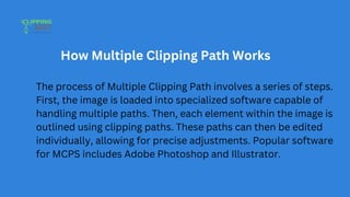 Multiple Clipping Path Service | PPT