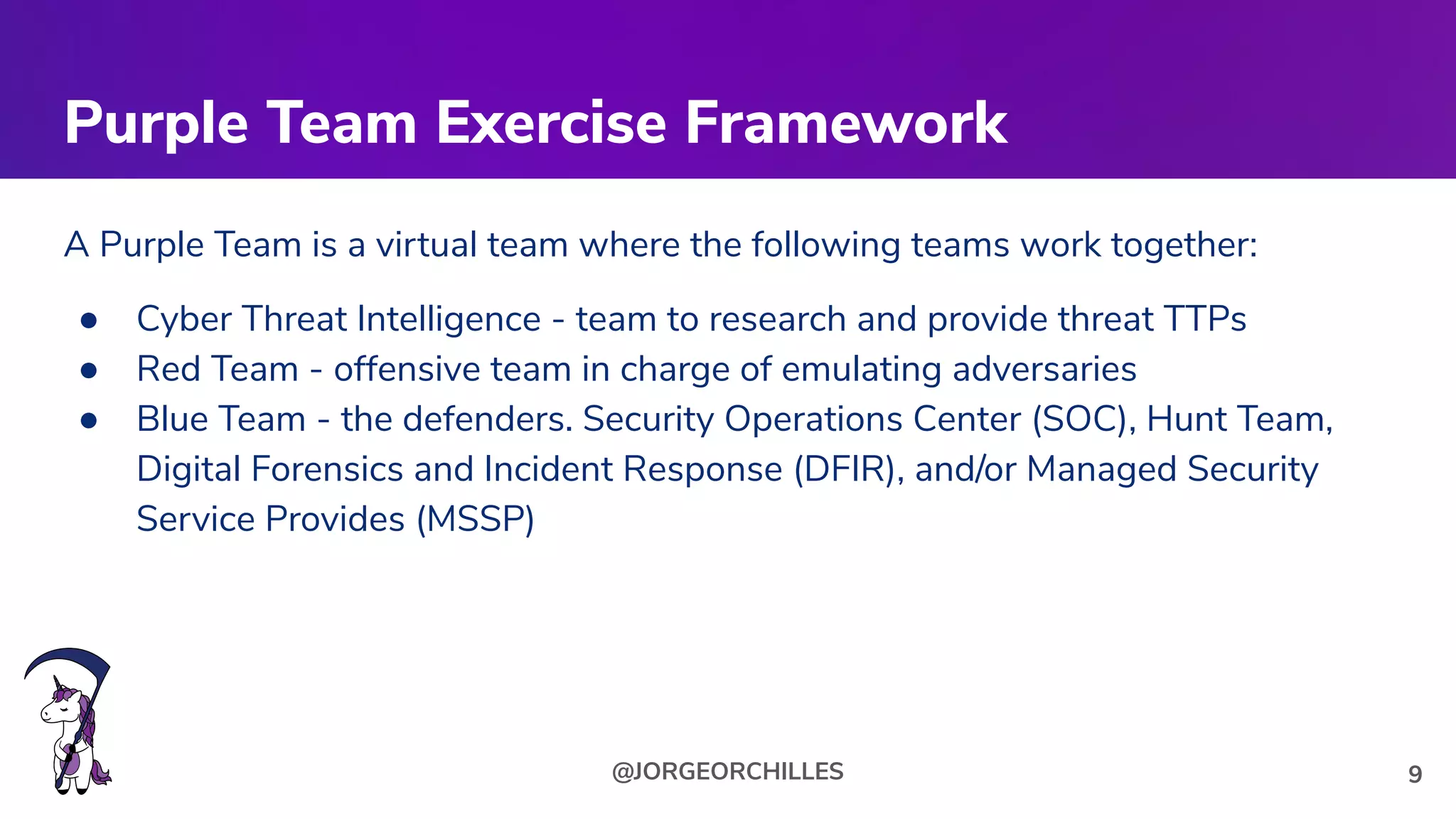 Purple Team Exercise Framework Workshop #PTEF | PDF