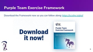 Purple Team Exercise Framework Workshop #PTEF | PDF