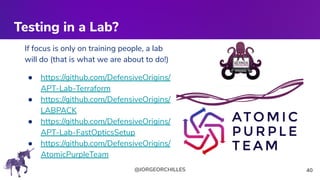 Purple Team Exercise Hands-On Workshop #GrayHat | PDF