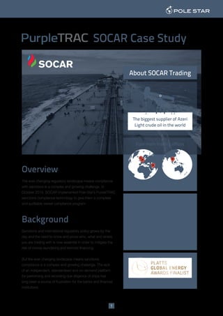 SOCAR Trading and PurpleTRAC Case Study | PDF