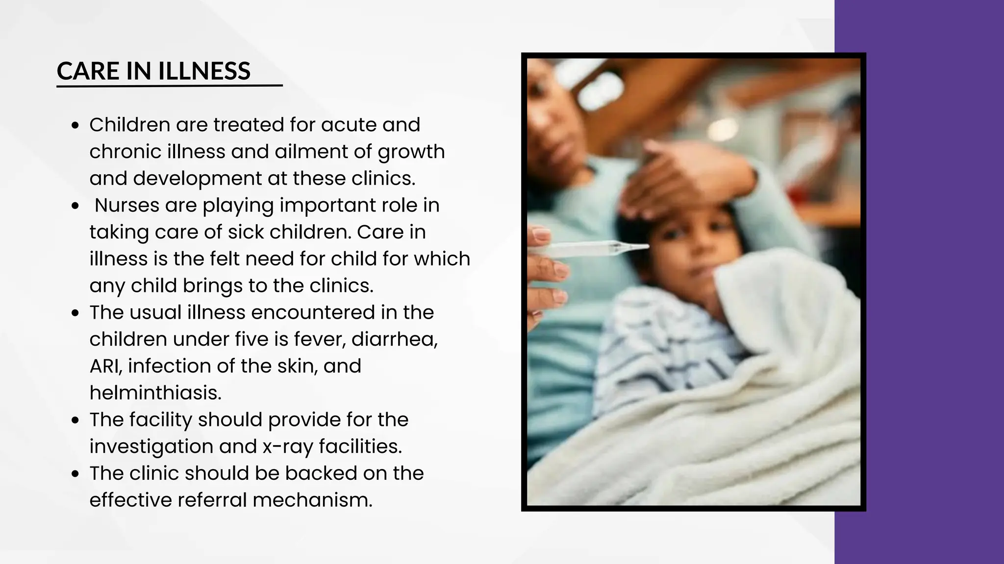 Under 5 clinic presentation or well baby clinic | PDF