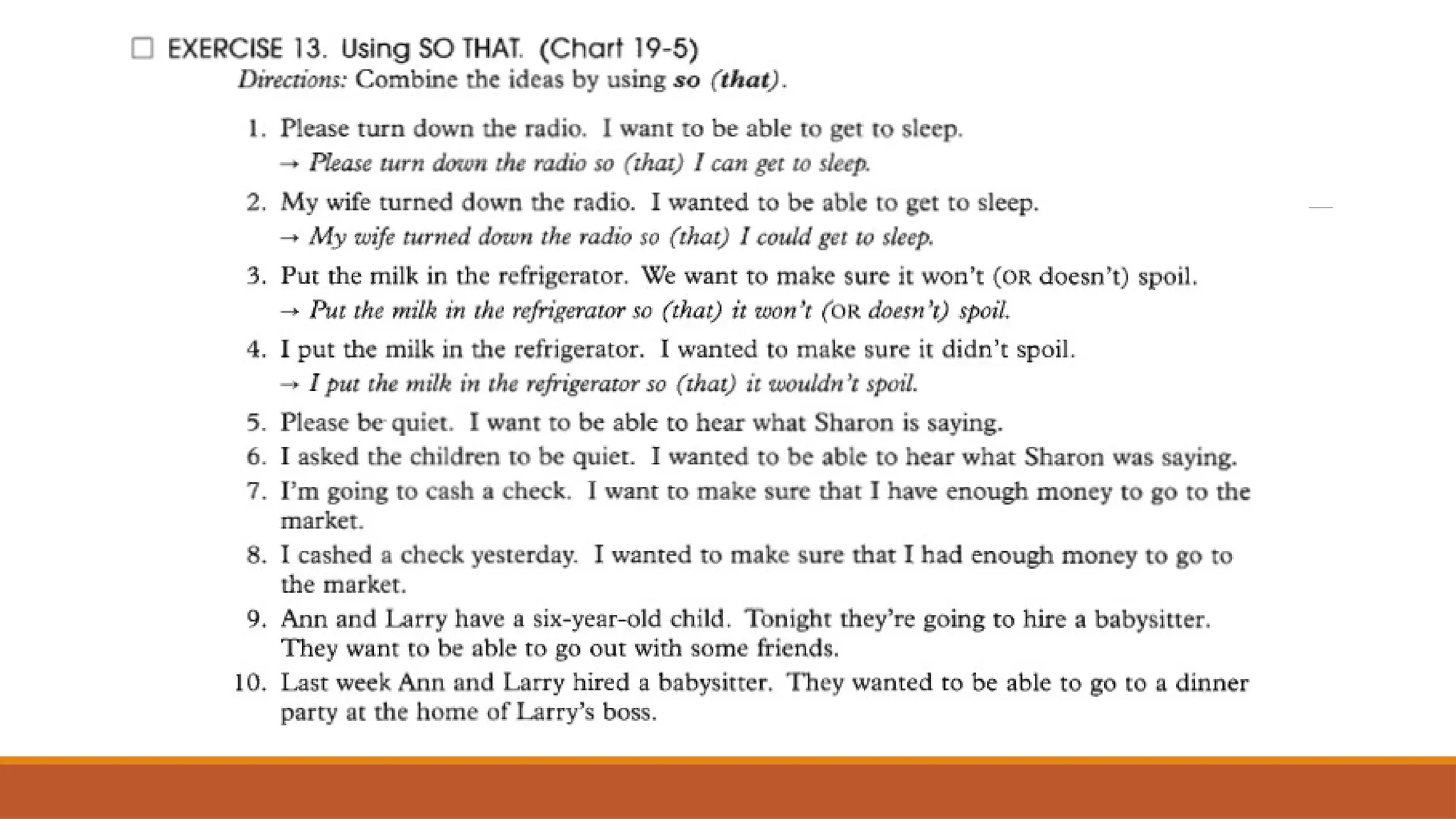 Showing Purpose between two clauses in english | PPTX