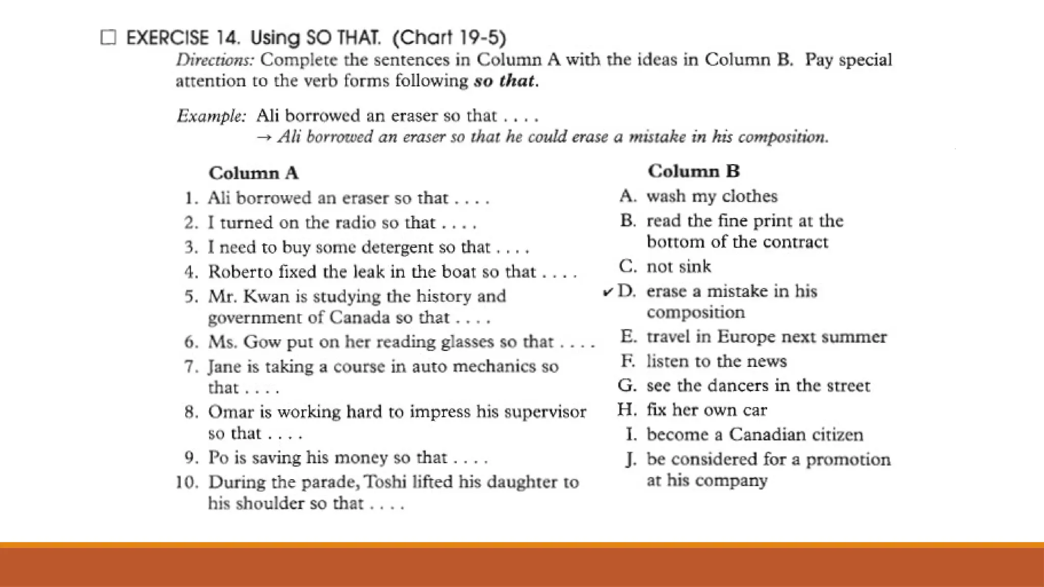 Showing Purpose between two clauses in english | PPTX