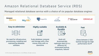 Choosing the Right Database for My Workload: Purpose-Built Databases | PDF
