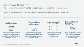 Choosing the Right Database for My Workload: Purpose-Built Databases | PDF