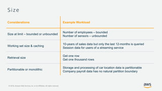 Choosing the Right Database for My Workload: Purpose-Built Databases | PDF