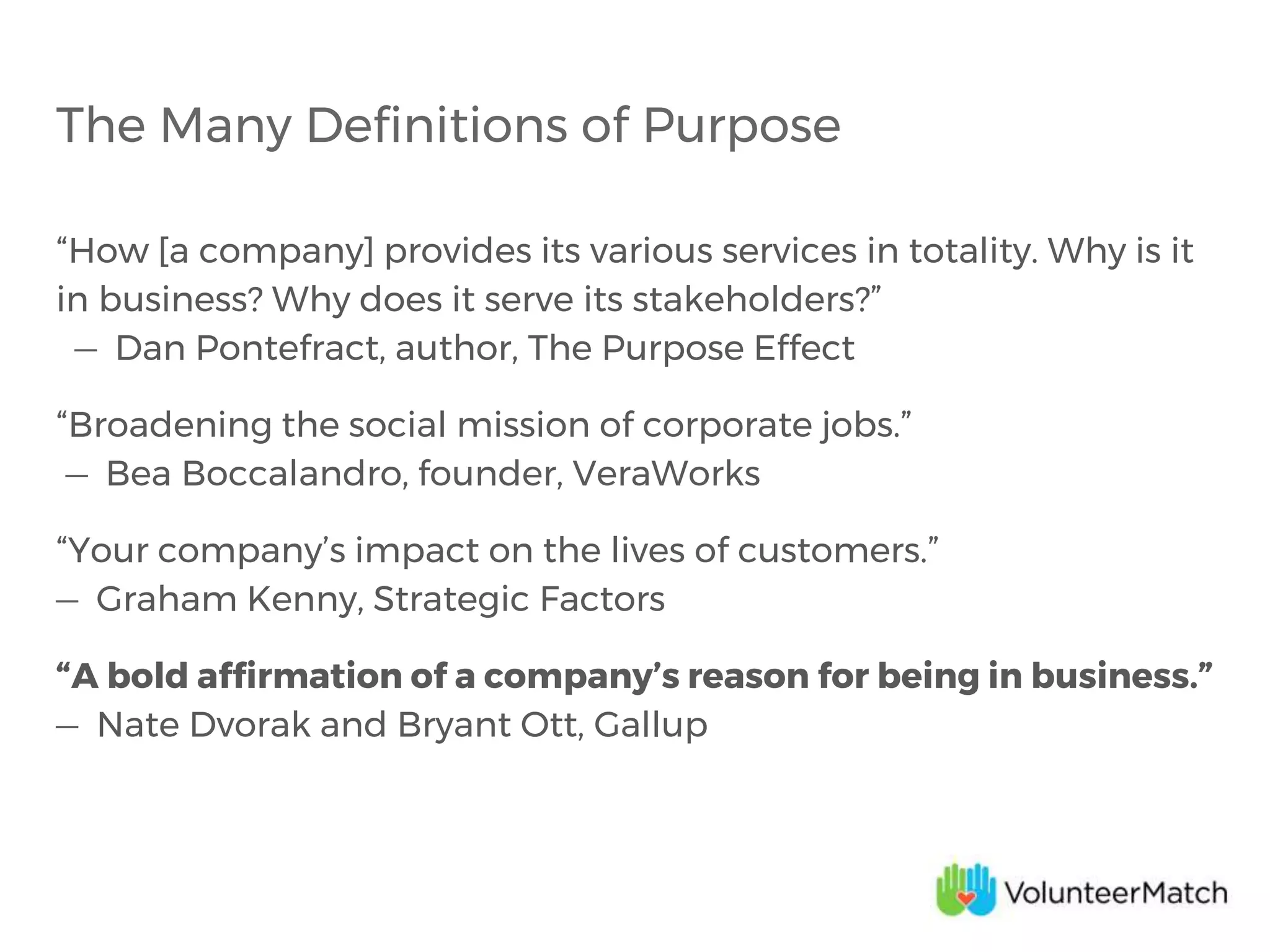 Purpose Driven Corporate Social Responsibility is Not a Myth (+ Proof ...