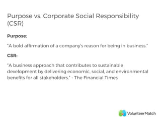 Purpose Driven Corporate Social Responsibility is Not a Myth (+ Proof ...