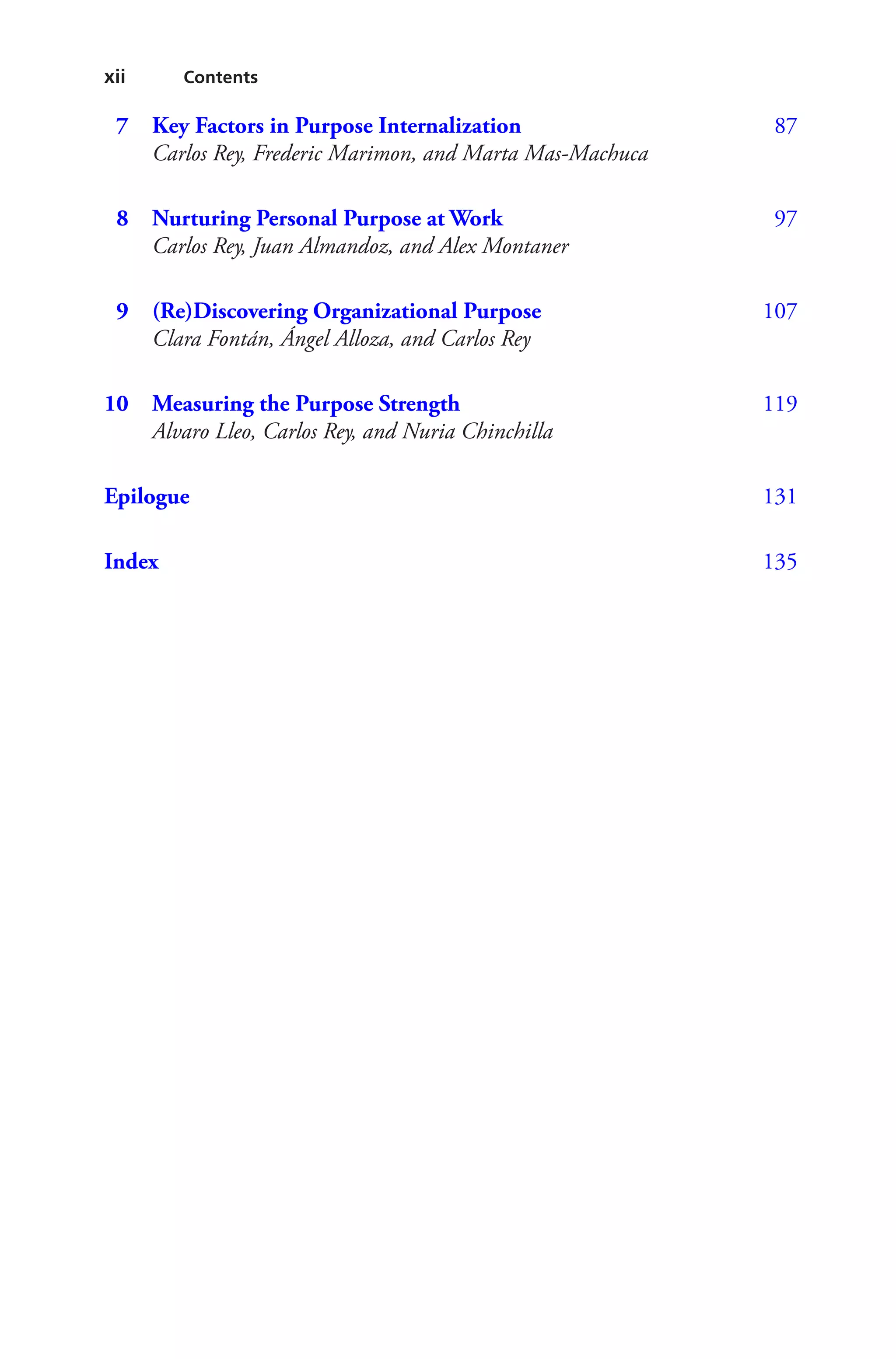 Purpose-driven organizations management. Ideas for a better world | PDF