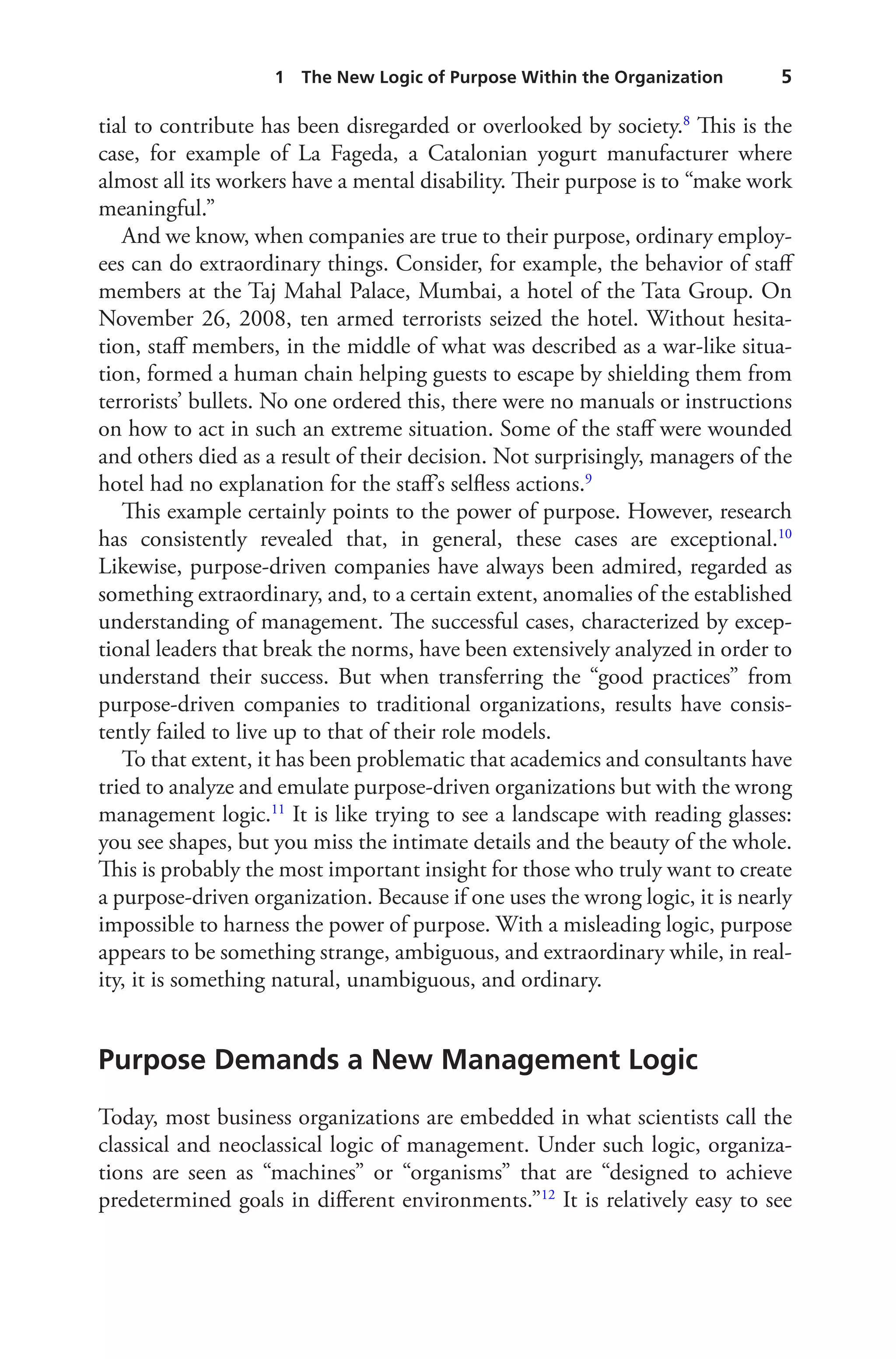 Purpose-driven organizations management. Ideas for a better world | PDF