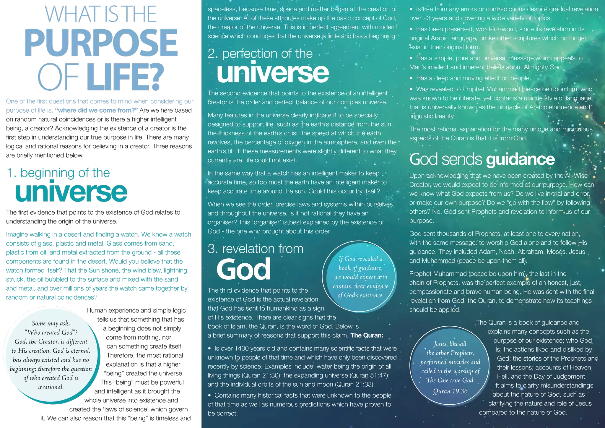 What is the Purpose of our Life ? ( pamphlet ) | PPT