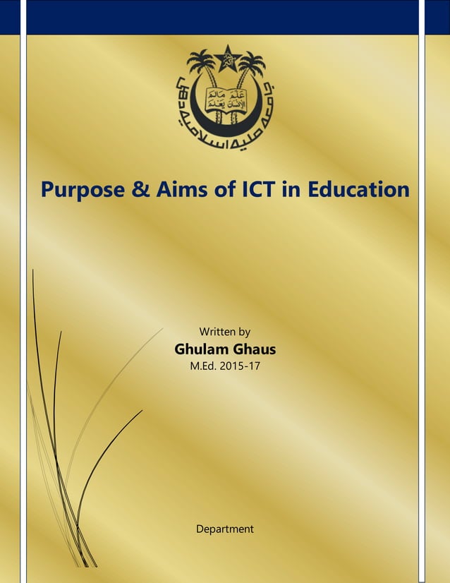 Aims of ICT in Education | DOCX