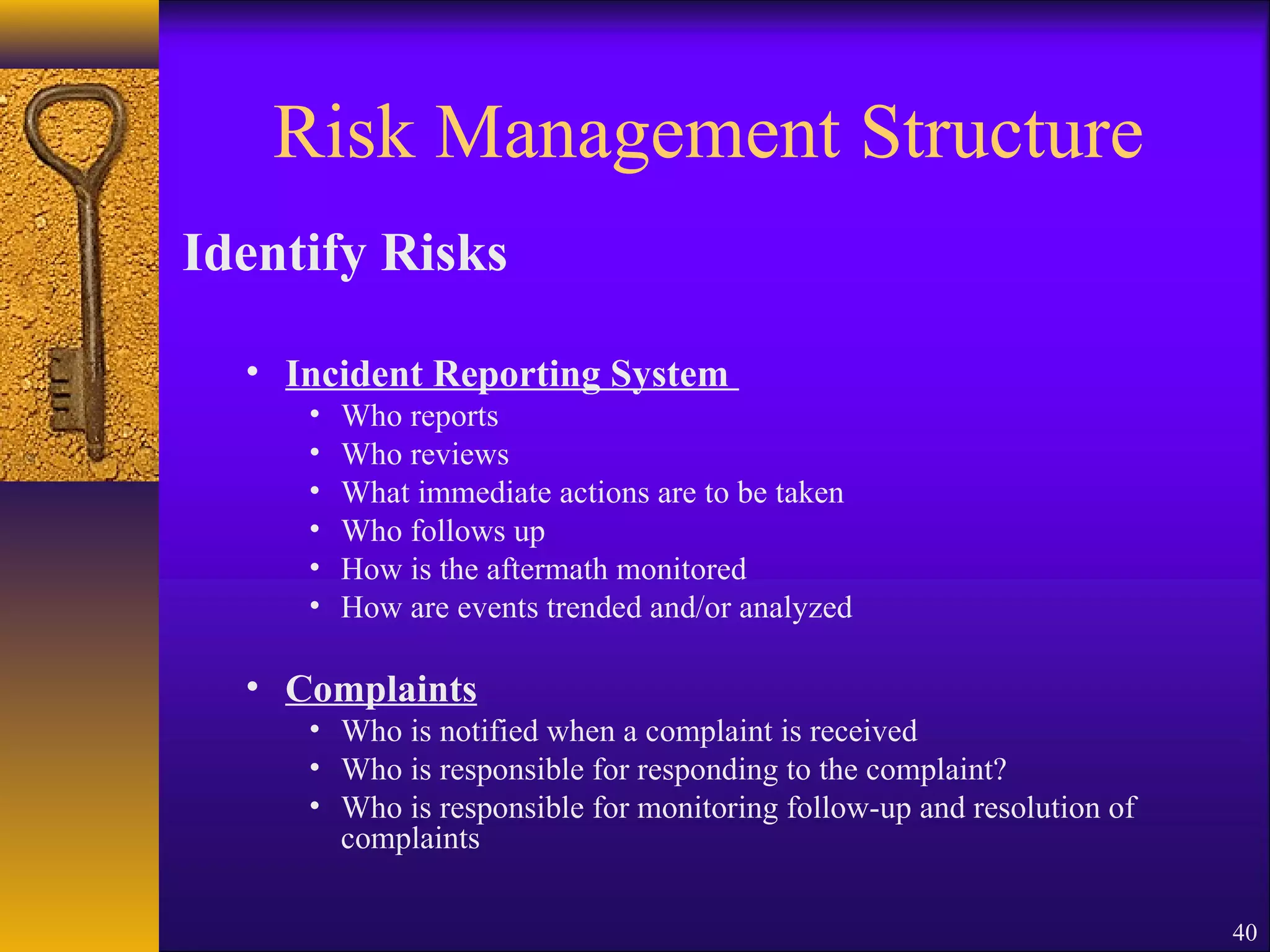 Purpose and goals of risk management - UPDATED | PPT