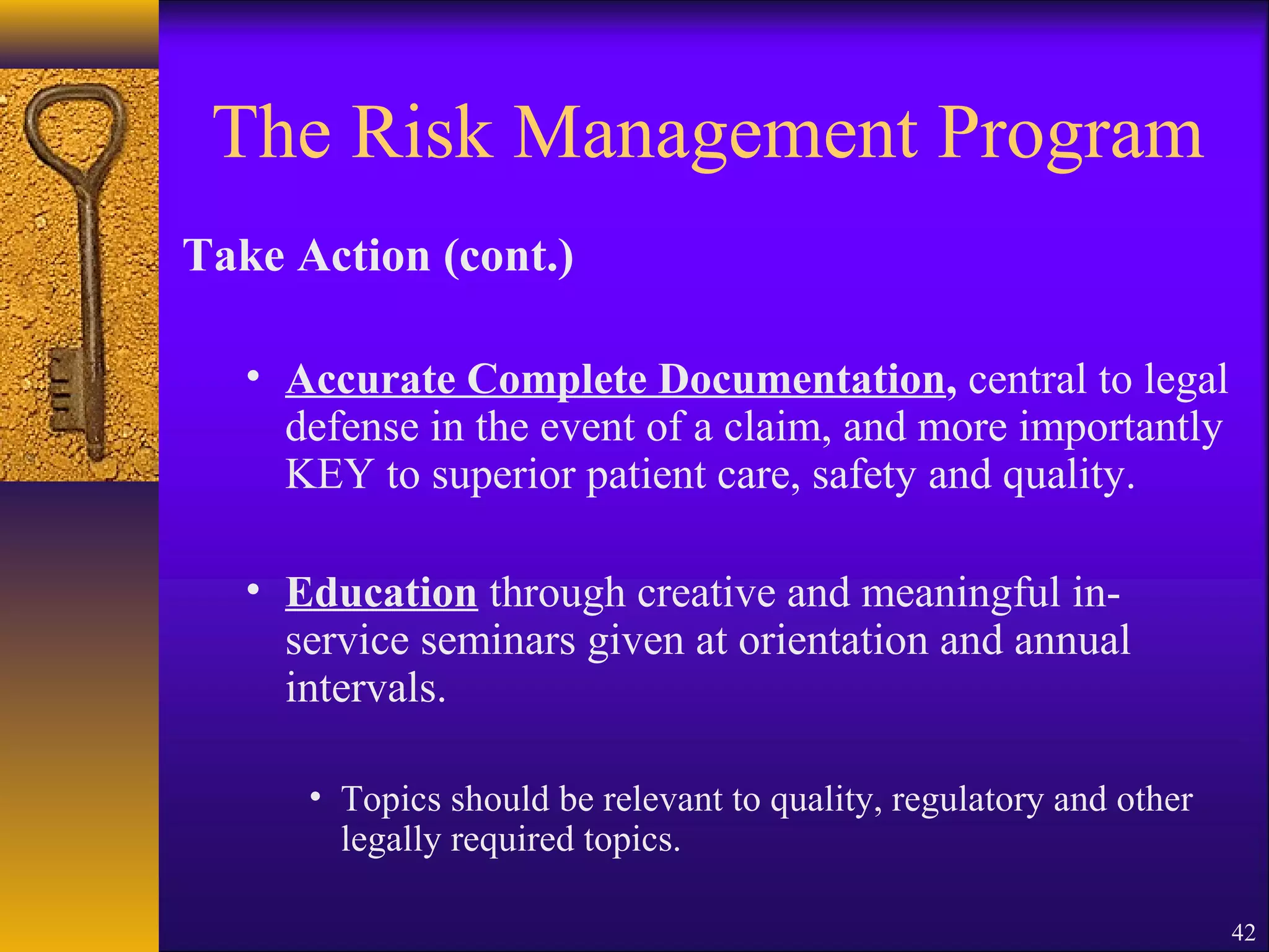 Purpose and goals of risk management - UPDATED | PPT