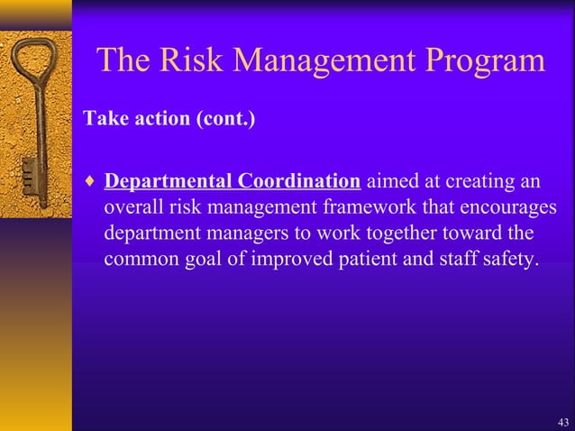 Purpose and goals of risk management - UPDATED | PPT