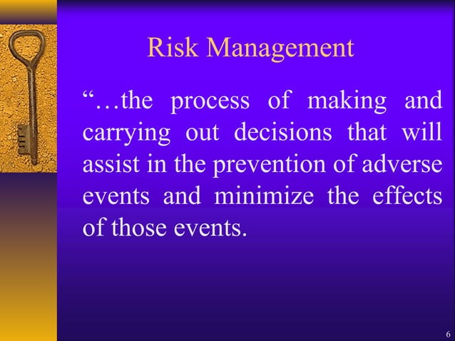 Purpose and goals of risk management - UPDATED | PPT