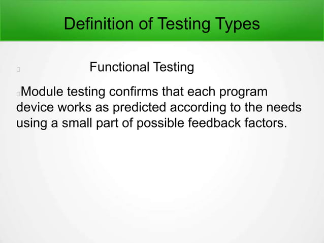 Software Testing Purpose And Objectives | PPT