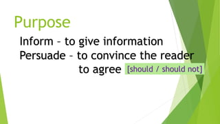 Purpose and Tone Introduction | PPT
