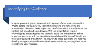 Purpose, audience, tone, and content | PPTX