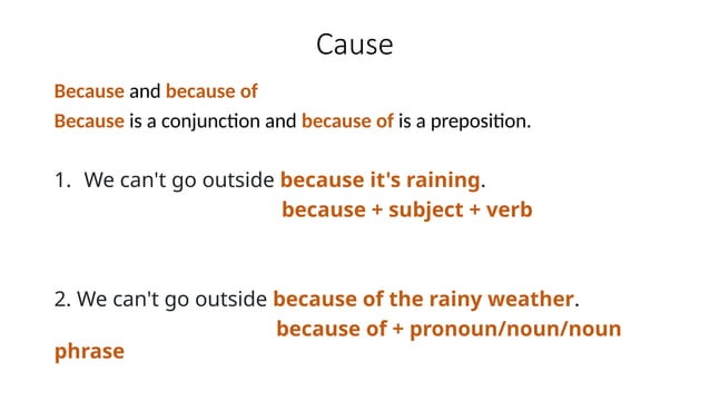 Purpose, cause and result. Presentation about purpose, cause and result ...