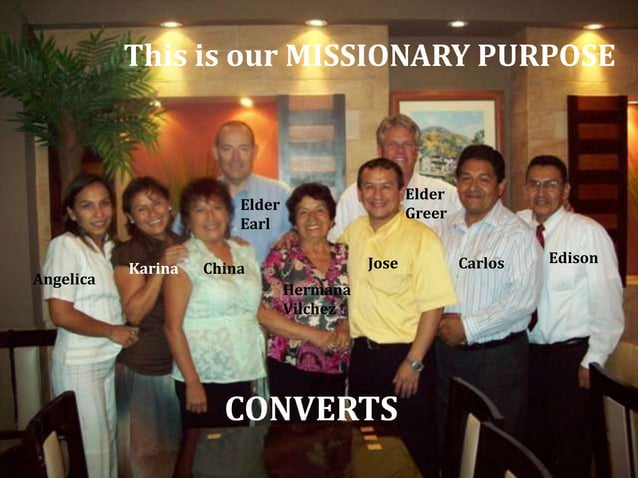 Purpose of Missionary Work ENGLISH | PPTX