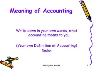 Purpose of Accounting yr 10(Lesson Plan).ppt