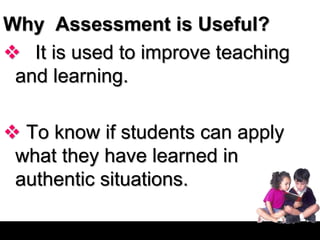 Purpose of assessment | PPTX