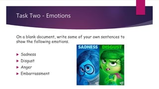 Purpose of creative writing | PPTX