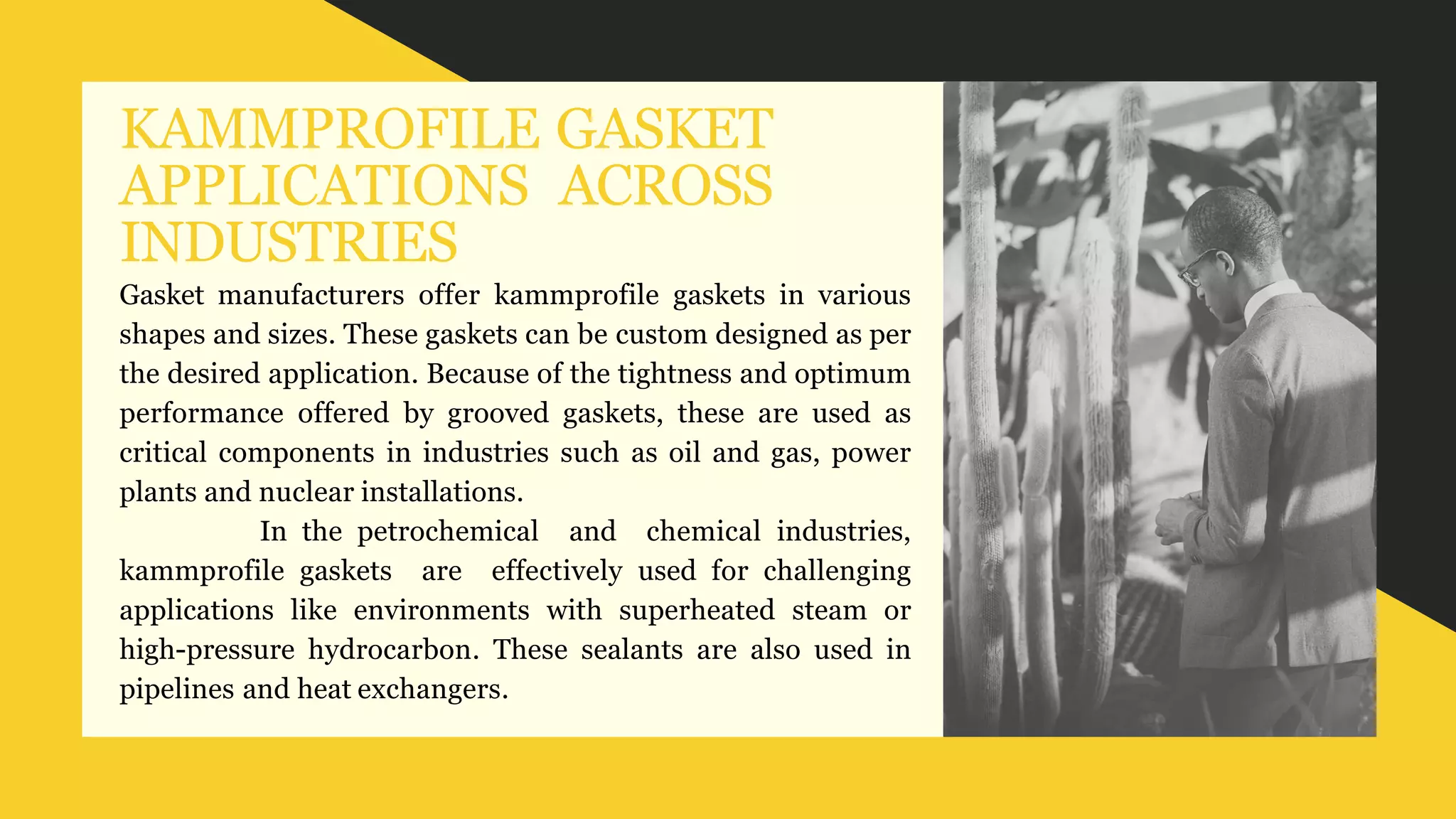 What Is The Industrial Purpose of Kammprofile Gaskets | PPTX