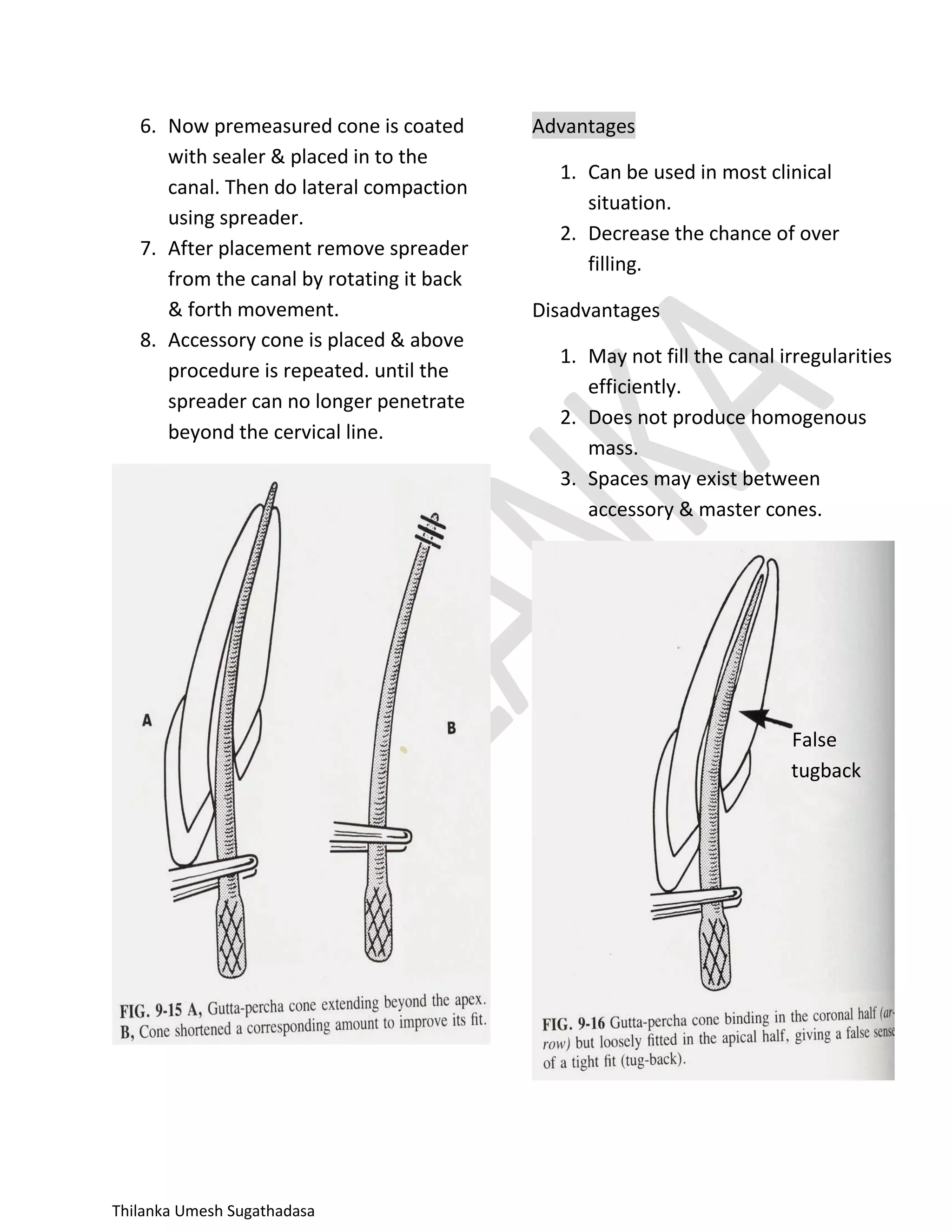Obturation in endodontics | PDF
