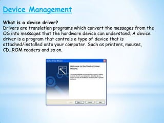 Purpose of OS | PPTX