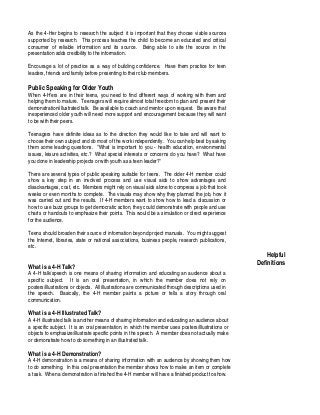 Purpose of public speaking | PDF | Parenting Teens | Parenting