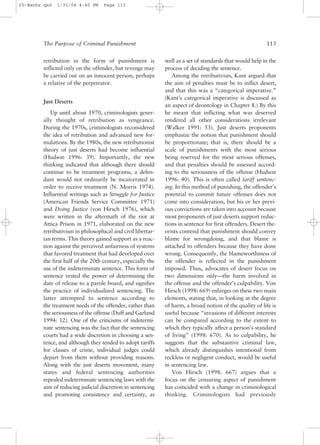 Purpose of punishment | PDF