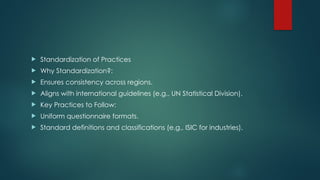 Purpose of Survey for the primary workers | PPT