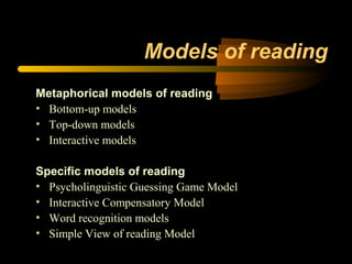 Purposes of-reading | PPT