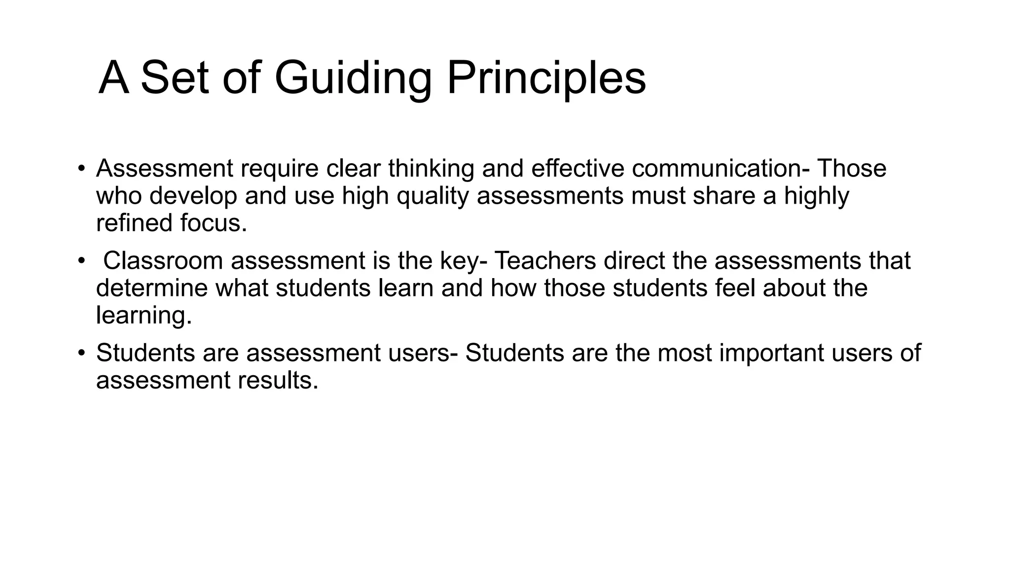 Purposes of Classroom Assessment.Week 3.pptx