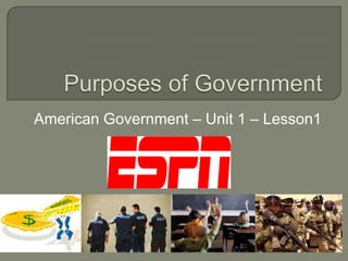 Purposes of Government | PPTX