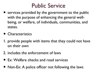 Purposes of government 1 | PPT