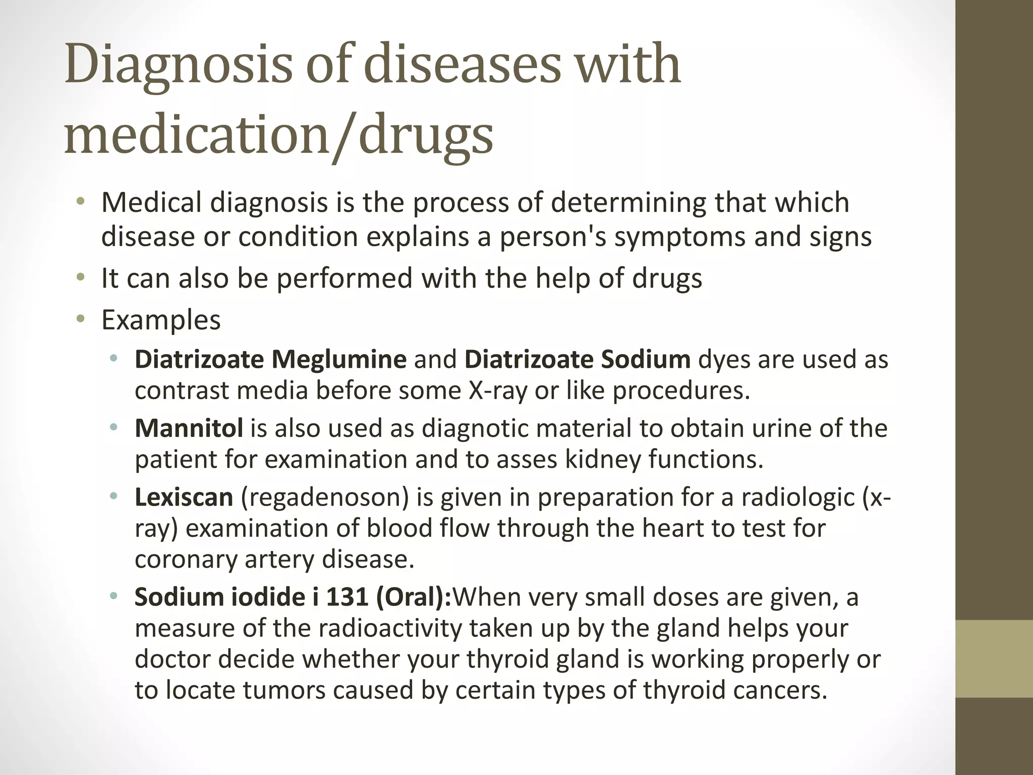 Purposes of medication | PPTX