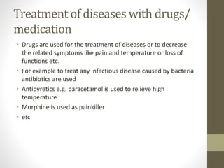 Purposes of medication | PPTX