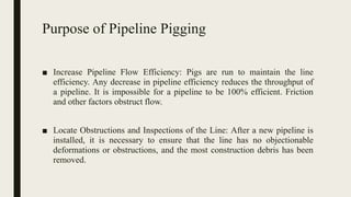 Purposes of pigging | PPTX