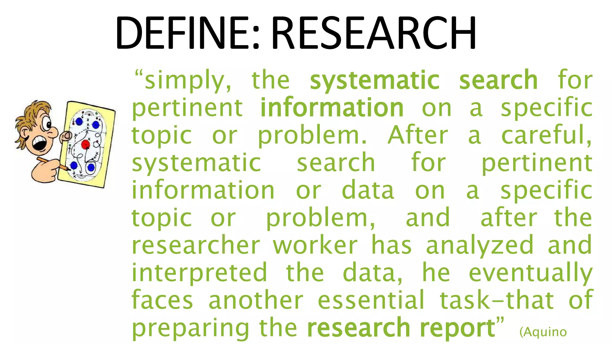 Purposes of research | PPTX