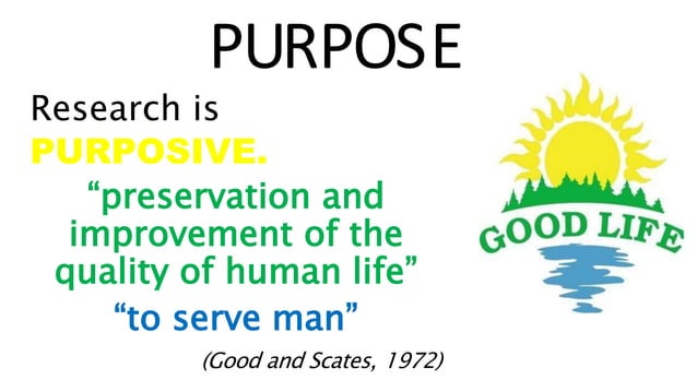 Purposes of research | PPTX | Science