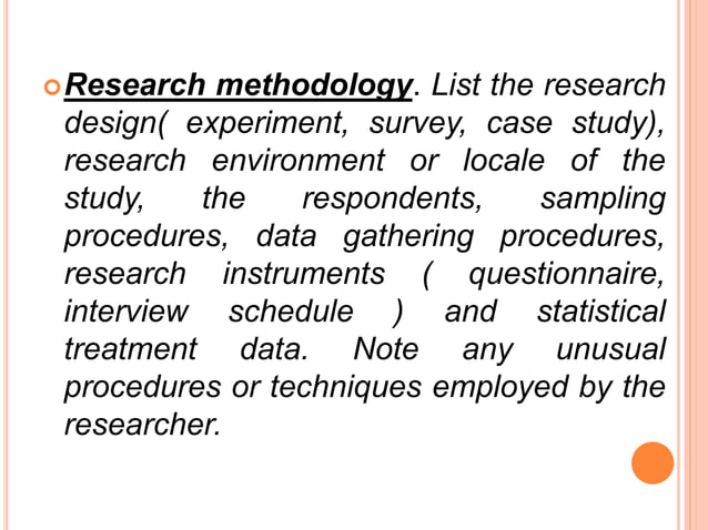 Purposes of the related literature and studies | PPTX | Educational ...
