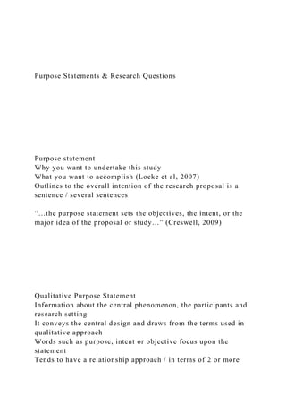 Purpose Statements & Research QuestionsPurp.docx