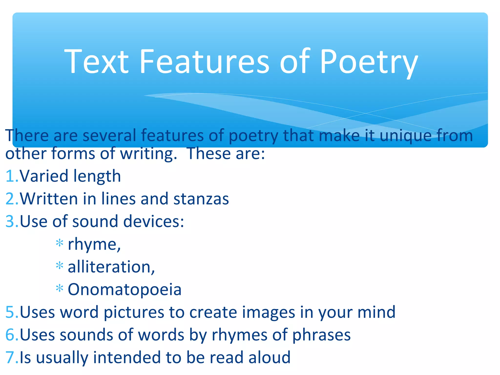 English literature poetry-prose-drama | PPT