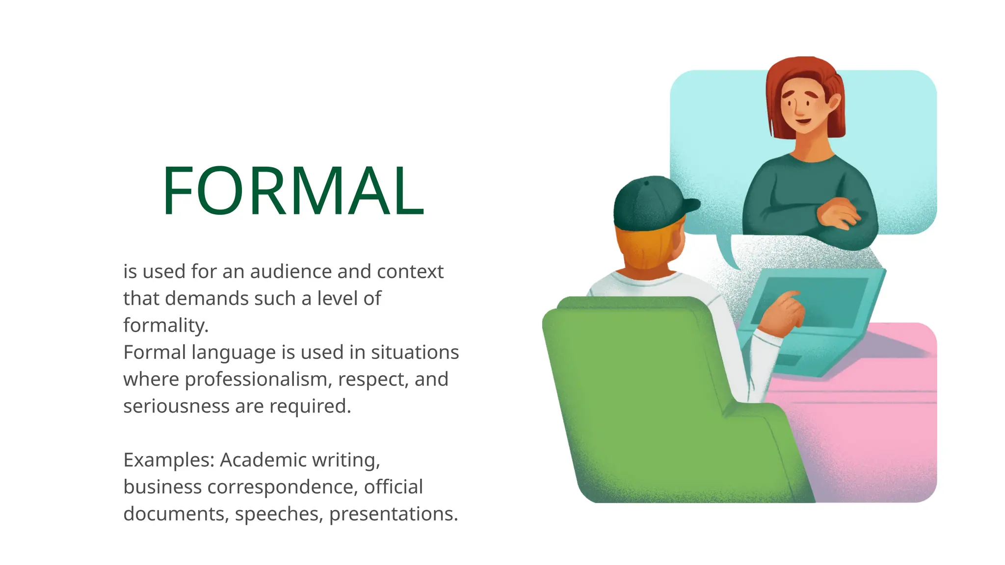 Purposive Communication Language Registers | PPTX