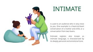 Purposive Communication Language Registers | PPTX