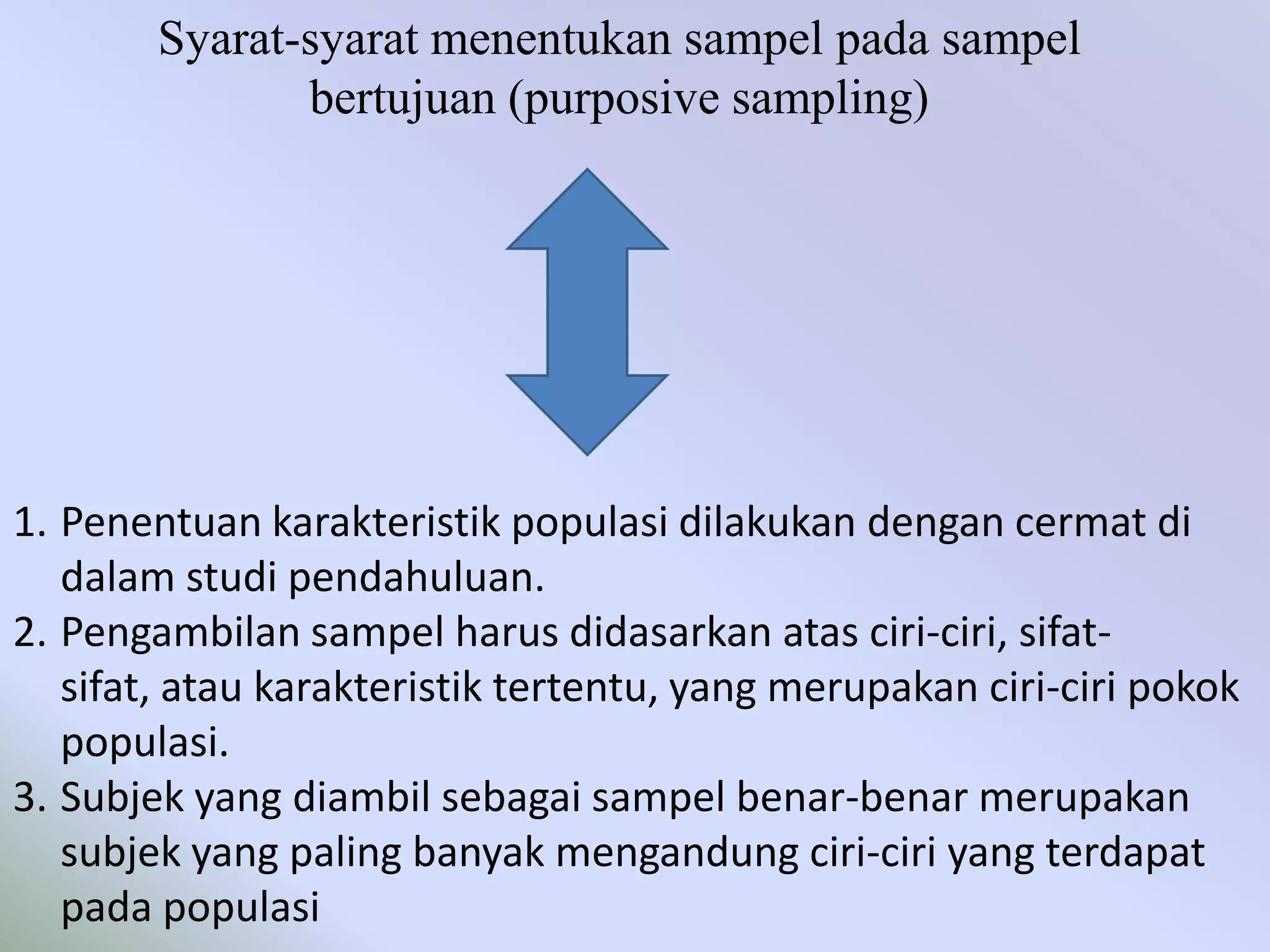 Purposive sampling | PPTX